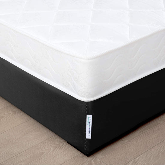 Box Spring Cover with Smooth and Elastic Woven Material, Wrinkle & Fad